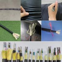 China Single Jacket ADSS Fiber Optic Cable 72 Core G652D for 50-200M Span Aerial Communication for sale