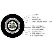 China Single Mode Direct Buried Optical Cable GYTA33 24 48 72 Core Fiber Communication Cable for sale
