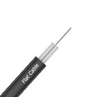 China GYFXTBY Outdoor Self Supporting Single Mode Optic Fiber Cable Flat Cable for sale