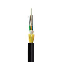 China ADSS 6 Core Single Mode G652D Nonmetal FPR Fiber Optic Cable 100m Span for sale