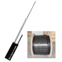 China Mini Figure 8 Self-Supporting Fiber Optic Cable 24 Core GYXTC8S Steel Armored 9.0mm for sale
