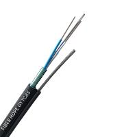 China Single Mode Outdoor GYTC8S Fiber Optic Cable 2-144 Cores Self Supporting Aerial LSZH HDPE for sale