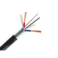 China GDTS Photoelectric Hybrid Fiber Optic Cable 24 Fibers 2.0mm² Copper Armoured Steel Tape for sale