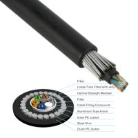 China GYTA33 GYFTY33 GYXTY 12-288 Core Steel Wire Armored Optical Cable for Direct Burial for sale
