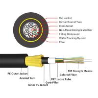 China ADSS All-Dielectric Self-Supporting Fiber Optic Cable 24-144 Cores 60m Span IEC 60794 for sale
