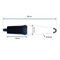 China PA3000 Anchoring Clamp for 8-17mm Fiber Optic Cables with 5km Break Load and 10-Year Warranty for sale