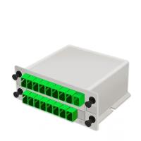 China PLC Fiber Optic Splitter 1x2 to 1x64 Configurations with -40°C to 85°C Operating Range for sale