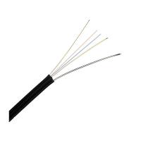 China FTTH Fiber Optic Drop Cable 1-2 Core G.657A1 Single Mode 2km Roll with LSZH Jacket for sale