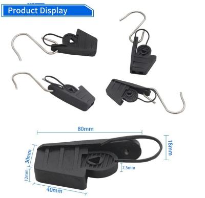 China Drop S Type Fibra Hook Clamps Fitting for sale