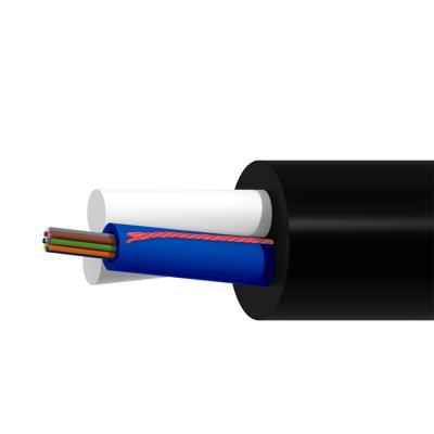 China 12F ASU G652D G657A Fiber Optic Cable Self-Supporting 6.6mm 50kg/km for sale