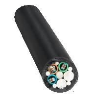 China GYFTY G652D 8 Core Outdoor Aerial Fiber Optic Cable Loose Tube 8.7mm 66kg/km for sale