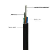 China GYFTY G652D 8 Core Outdoor Aerial Fiber Optic Cable Loose Tube 8.7mm 66kg/km for sale