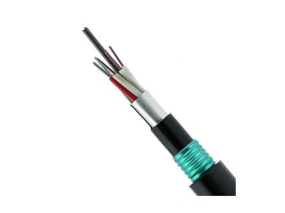 China GYTA53 Direct Burial Double Armored 24 Core Fiber Optic Cable G652D 13.3mm for sale