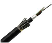 China 48 72 Cores Armor Aluminum Anti-Rodent Stranded Outdoor Fiber Optic Cable GYTA33 4000N Tensile for sale