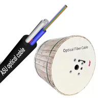China YOFC ASU Mini ADSS Fiber Optic Cable 6 Core G652D 80m Span Outdoor Self-Supporting for sale