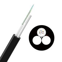 China Mini ADSS ASU Fiber Optic Cable 12 Core G652D Single Mode Outdoor with FRP Strength Member for sale
