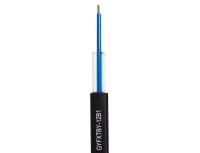 China 1-24 Core FTTH Flat Single-Tube Dielectric Aerial Outdoor Drop Fiber Optic Cable GYFXTBY for sale