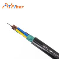 China GDTS National Standard Composite Fiber Cable Optical Line 4 Core 8 Core 12 Core 24 Core for sale