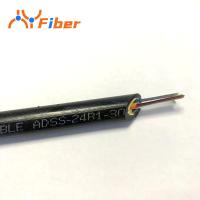 China Single Sheath ADSS Fiber Optic Cable Power Overhead Non Metallic 4-288 Core for sale