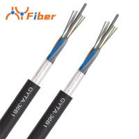 China GYTA S Armored Fiber Optic Cable 4 Core 144 Core Single Mode Overhead Buried for sale