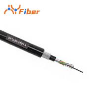 China GYTA33 Armoured Underwater Fiber Optic Cable Anti Corrosion Single Mode 4 Core 288 Core for sale