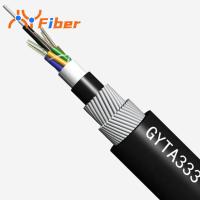 China 795kg/Km Subsea Fiber Optic Heavy Duty Armoured Cable GYTA5333 4-144 Core Single Mode for sale