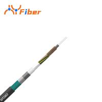 China GYTZA53 Railway Fiber Optic Cable Heavy Armor Tunnel LSZH Direct Buried 2-48 Core for sale