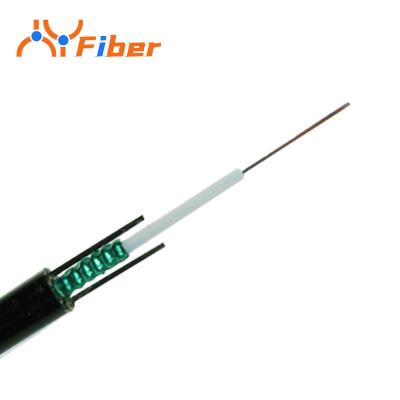 China 2 Core 12 Core Armored Telecommunication Cable GYXTW-4B1 Central Beam Tube Optical Cable for sale