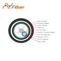 China GYFTY63-24 Core Direct Buried Fiber Rodent Proof  Cable B1 Non Metallic Direct Buried for sale