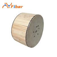 China 4/8/12 Core Non Metallic Reinforced Electrical Cable Buried Double Sheath GYFTA53 for sale