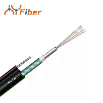 China Self Supporting GYXTC8S Figure 8 Fiber Cable Aerial 4-24 Core for sale