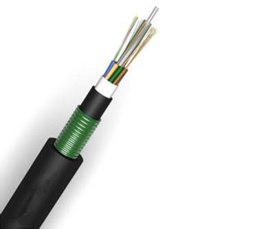 China 24 Core Armored Fiber Optic Cable Duct Loose Tube Gel Filled for sale