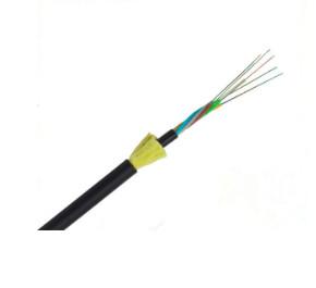China G652D 24 48 Coremultimode Fiber Optic Cable ADSS Aerial Fibre Channel Non Metallic for sale