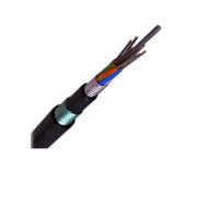 China LSZH Armored Fiber Optic Cable Aerial  4-144 Core Single Mode for sale