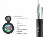 China 24 Core  Single Mode Outdoor Fiber Cable Self Supporting Filling Compound for sale