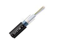 China Outdoor 6/8/12 Core Single Mode Fiber Optic Cable Rodent Proof Direct Buried for sale