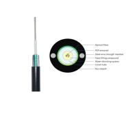 China 24 Core SM Non Metallic Fiber Optic Cable Overhead Outdoor for sale