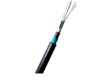 China Ethernet Non Metallic Fiber Optic Cable GYTA53 4 8 12 24 48 96 Core Stranded Pair Loose Tube for sale