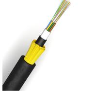 China PE Singlemode Fiber Optic Cable  All Dielectric Self Supporting ADSS Aerial  LSZH Jakcet for sale