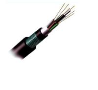 China GYTA Non Metallic Fiber Optic Cable PE Jacket Steel Armored Central Strength Member for sale