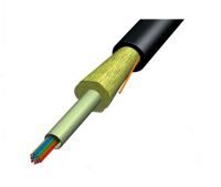 China Double Sheath ADSS Fiber Optic Cable 24 Core Aerial All Dielectric for sale