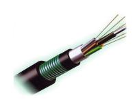 China Ethernet Non Metallic Fiber Optic Cable GYTA53 4 8 12 24 48 96 Core Stranded Pair Loose Tube for sale