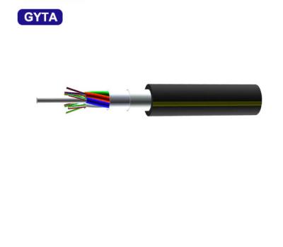 China Armored Non Metallic Fiber Optic Cable Duct Aerial Aluminum Tape Strength Member for sale