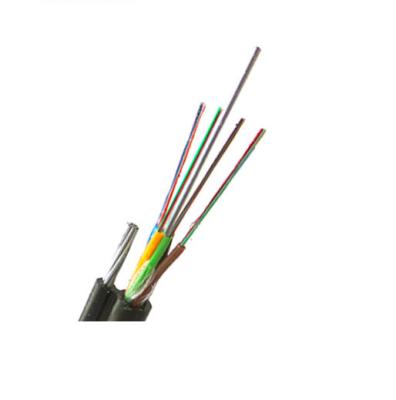 China Roll Outdoor G652D 12 Core Terminating Fiber Optic Cable Self Supporting HDPE Sheath for sale