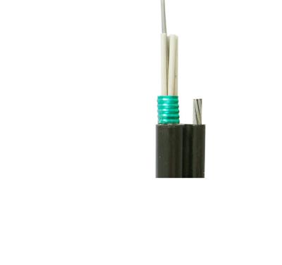 China 2 Core Custom Fiber Optic Cable Aerial Self Supporting Outdoor Single Mode Fibre 2 Km Per Roll for sale