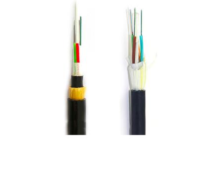 China All Dieletric 500 Ft Fiber Optic Cable 96 Core Self Supporting for sale