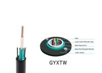 China FTTH Backbone Non Metallic Fiber Optic Cable GYXTW Outdoor Bulk Fiber Optic Cable for sale