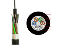 China Jelly Compound Non Metallic Fiber Optic Cable 8 Core Bulk Single Mode And Multimode for sale