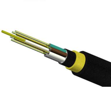 China All Dielectric ADSS Fiber Optic Cable Self Supporting For High Voltage Transmission System for sale