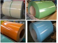China Prepainted Colour Coated PPGL Steel Coil 0.26mm SGCC SGCD Grade for sale